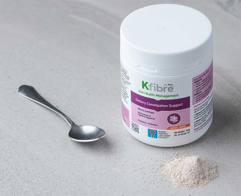 Kfibre Pro Dietary Constipation Support 160g – Gut Health Store NZ